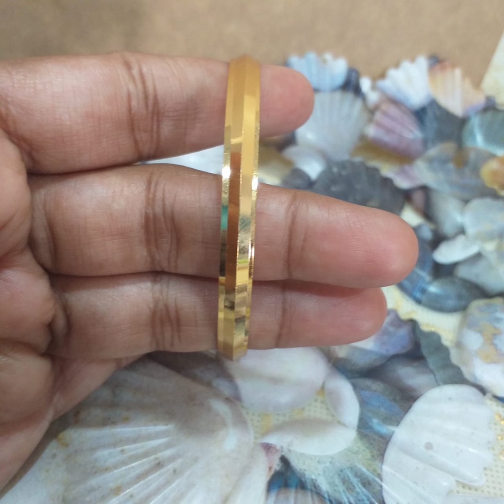 Mens hand Kada Gold Look (Ready Stock ) | Shopee Malaysia