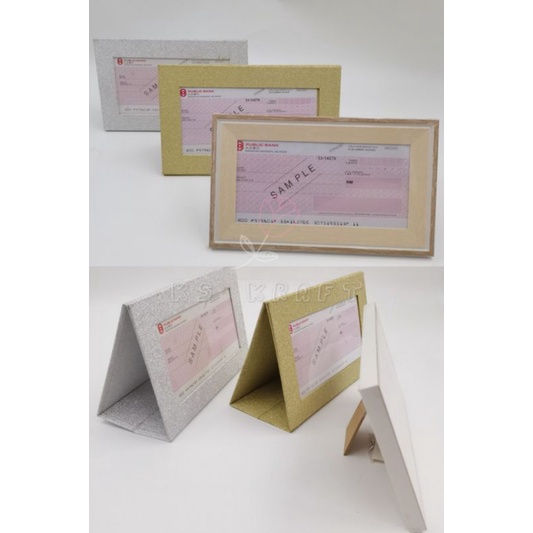 Frame Duit Hantaran/Frame ChequeMaskahwin/Wang Hantaran/Glitter Frame ...