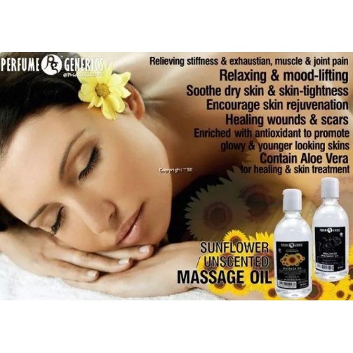 Pg Sunflower Massage Oil 410ml Shopee Malaysia
