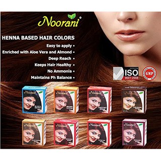 Noorani Hair Henna / Inai Rambut 10g (6 packets) | Shopee Malaysia