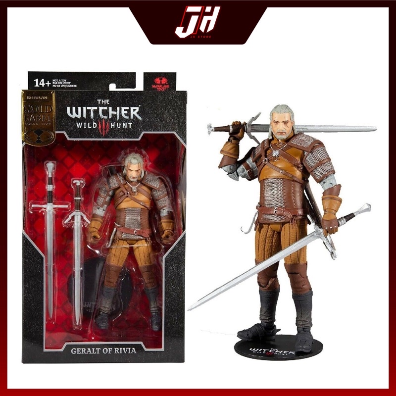 The Witcher Wild Hunt Original Action Figures / The Witcher Geralt Of ...