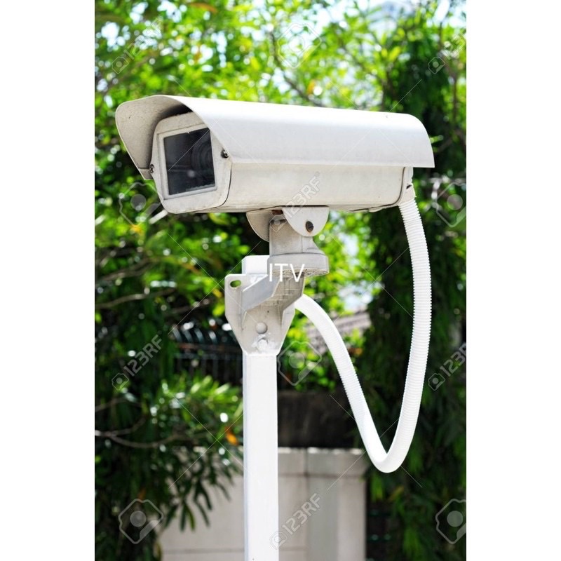 CCTV Camera Metal Outdoor Enclosure Bracket Top Opening Housing Casing ...