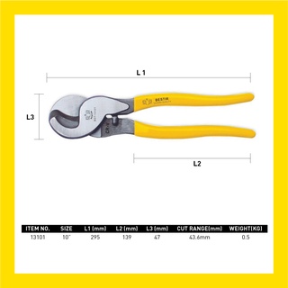 BESTIR | Heavy Duty Cable Cutter Wire Cutter Plier 10" | Pemotong ...
