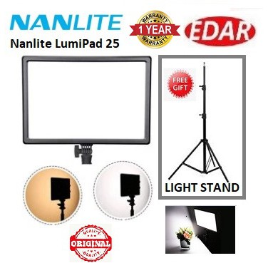 NANLITE CN-LUMIPAD 25 LED LIGHT PAD | Shopee Malaysia
