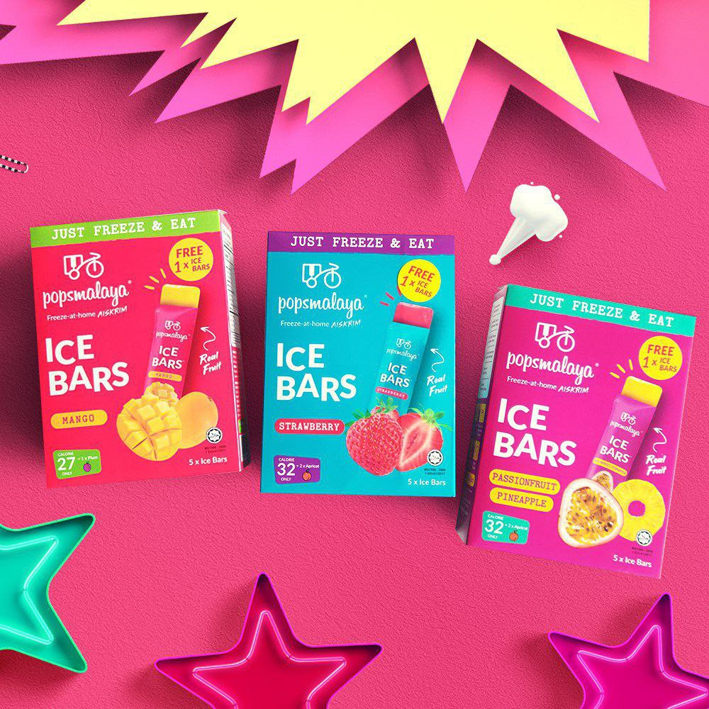 Pops Malaya Ice Bar - Strawberry | Shopee Malaysia