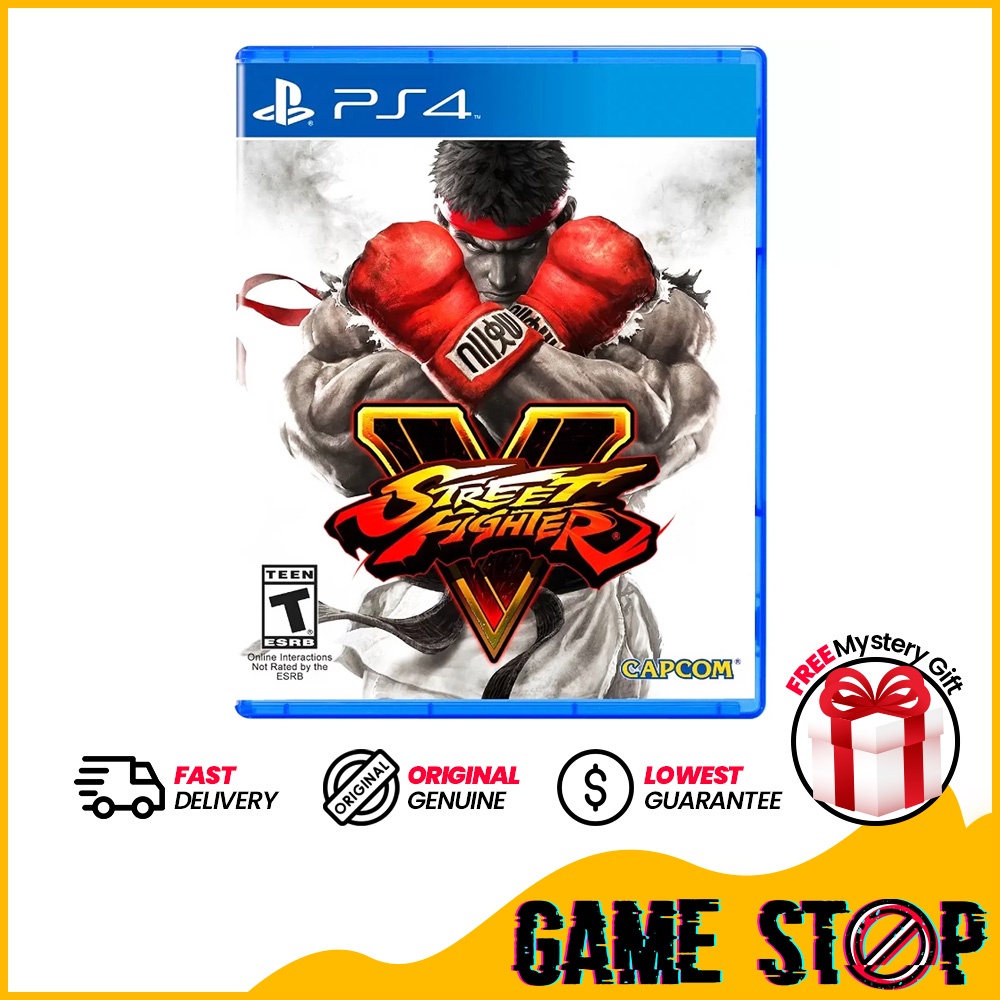 PS4 Street Fighter 5 V English Version | Shopee Malaysia