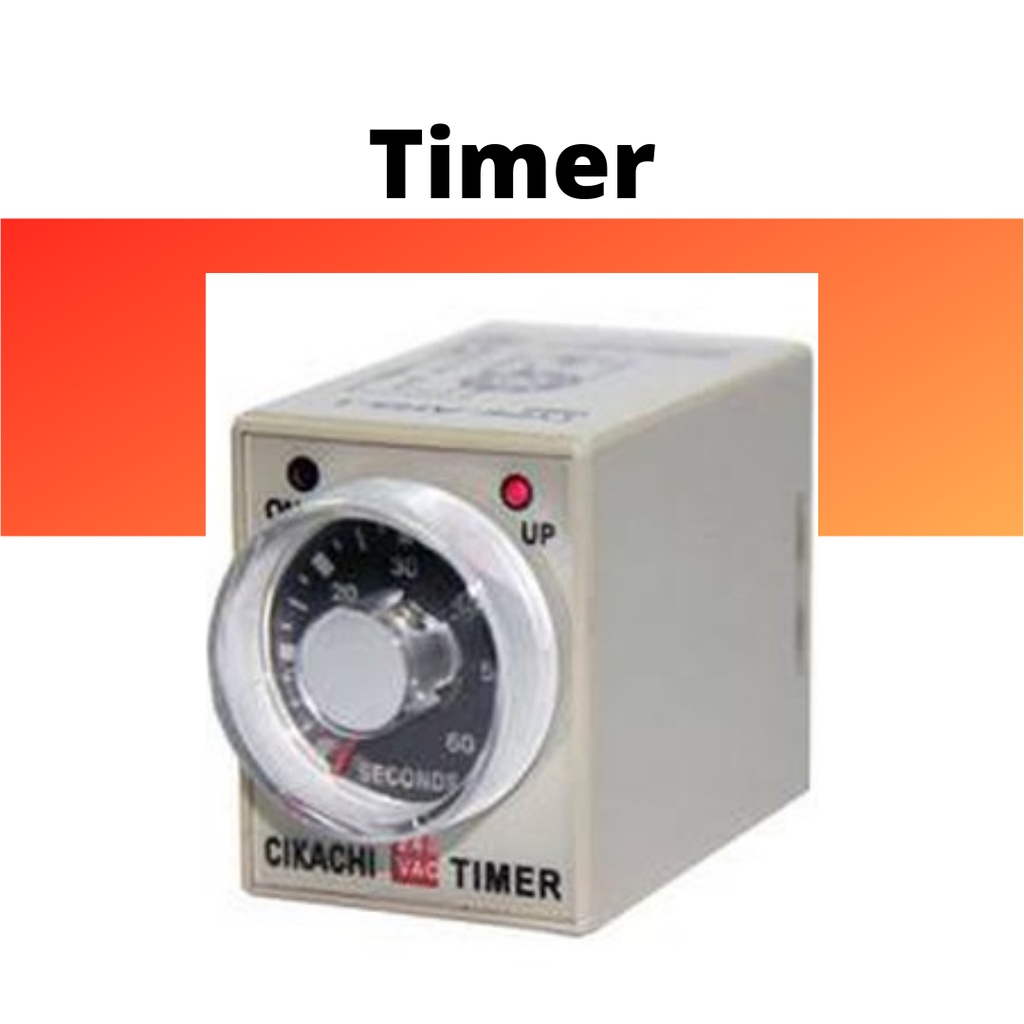 Cikachi ckc AH3-1 AH3-N1 Analogue type on delay ic timer single contact ... Cikachi ckc AH3-1 AH3-N1 Analogue type on delay ic timer single contact ...