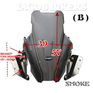 YAMAHA NMAX V1- NEW V2 NMAX 2020 WINDSHIEL VISOR INCLUDER ADJUSTABLE ...