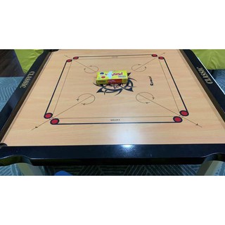ROMCO CLASSIC CARROM BOARD (WOODEN) / PAPAN KAROM KAYU | Shopee Malaysia