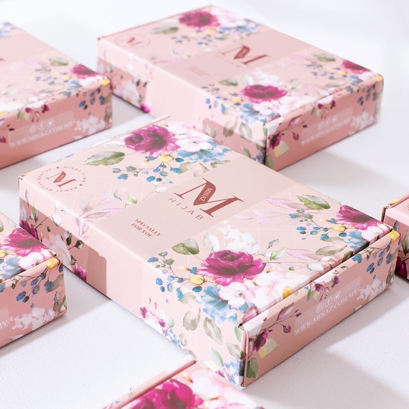 MINAZ HIJAB GIFT BOX & PAPERBAG | Shopee Malaysia