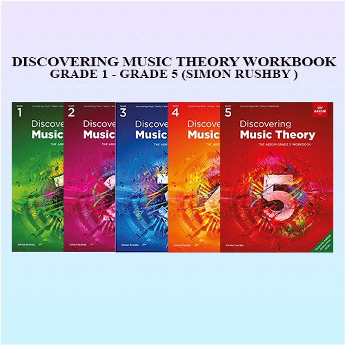 Discovering Music Theory, The ABRSM Grade 1 - Grade 5 Workbook / Theory Book / Theory Workbook ...