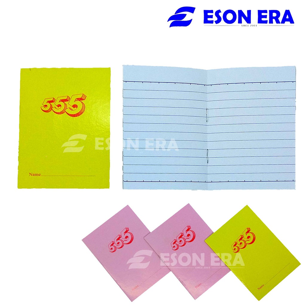 Note Book 555 Buku Kecil Notebook | Shopee Malaysia
