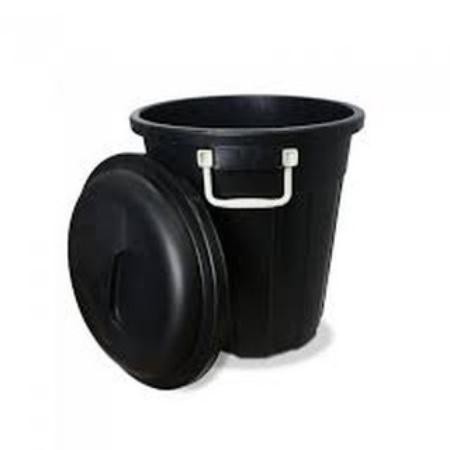 15 Gallon Dustbin / Tong Sampah Hitam | Shopee Malaysia