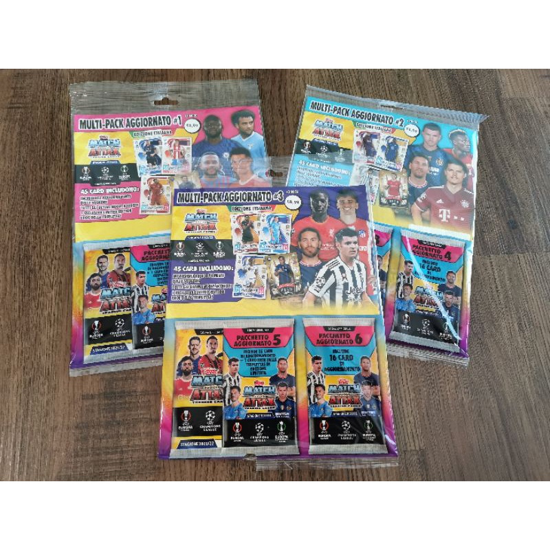 Topps Match Attax 21/22 Italy Italian Update Multipack - Pink, Blue or ...
