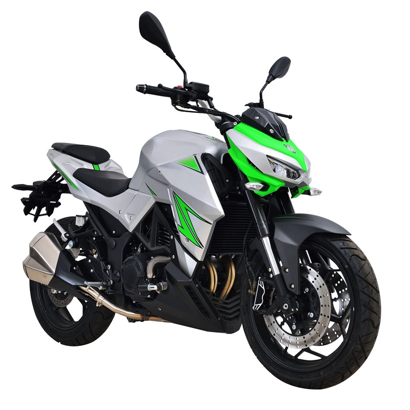 Motorcycle street car N19 double-cylinder water-cooled 400CC heavy ...