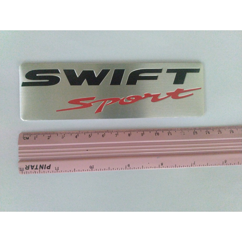 suzuki emblem swift sport aluminium good quality | Shopee Malaysia