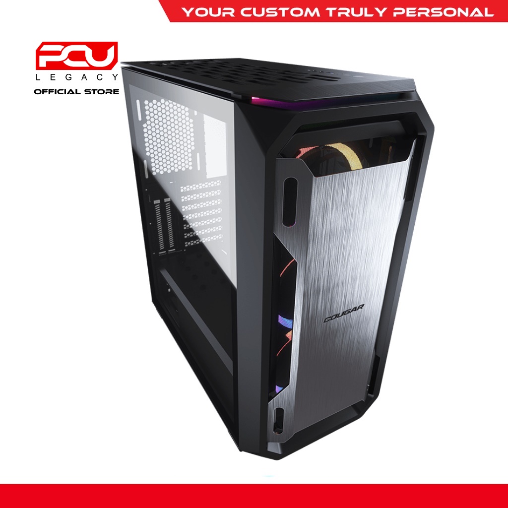 COUGAR MX660 MESH RGB L EATX CASE WITH 3 ARGB FAN | Shopee Malaysia