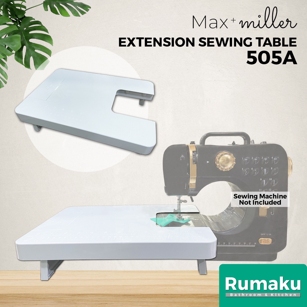 MAX + Miller Sewing Machine Extension Board With Drawer Meja Mesin ...
