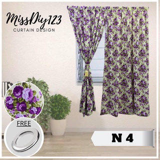 MISSDIY123 CURTAIN New Arrival Langsir Naco Corak Blackout (Langsir ...