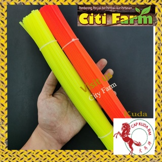 45pc Tali Mesin Rumput/ yellow grass cutter nylon trimmer line grass string grass cutting line ...