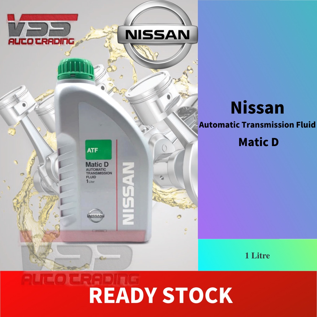 Nissan ATF 1L Matic-D Automatic Transmission Fluid | Shopee Malaysia