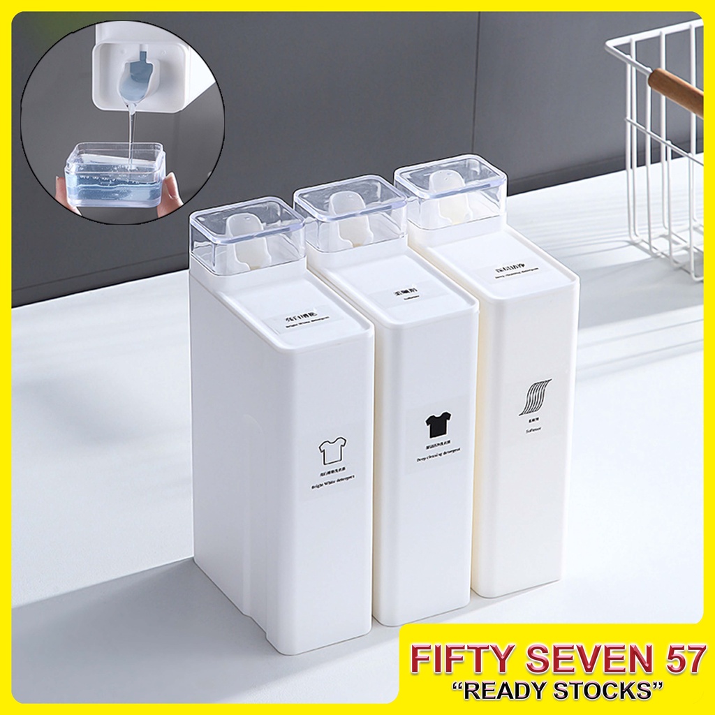 House Laundry Detergent Bottle Large Capacity Clothes Softener Shampoo ...