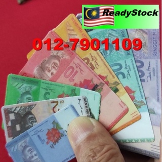 SOUVENIR MALAYSIA SAMPLE GIFT KEYCHAIN RINGGIT COLLECTION PAPER NOTE ...