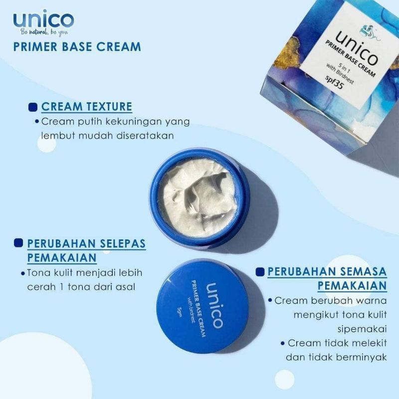 UNICO BASE PRIMER with birdnest | Shopee Malaysia