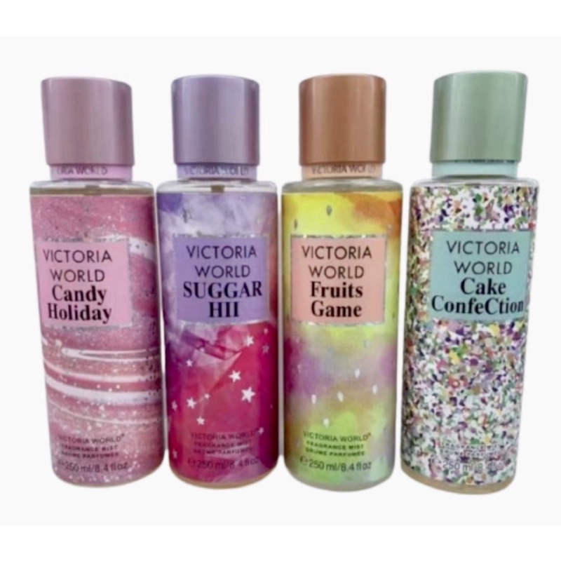 Victoria World Collection 250ml Body Mist Spray Perfume For Her Minyak ...