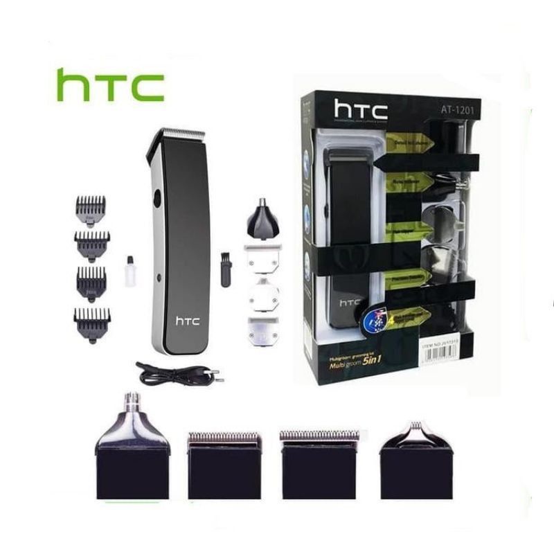 Original HTC 1201 Men Shaver Rechargeable Hair Shaving Beard Cutting ...