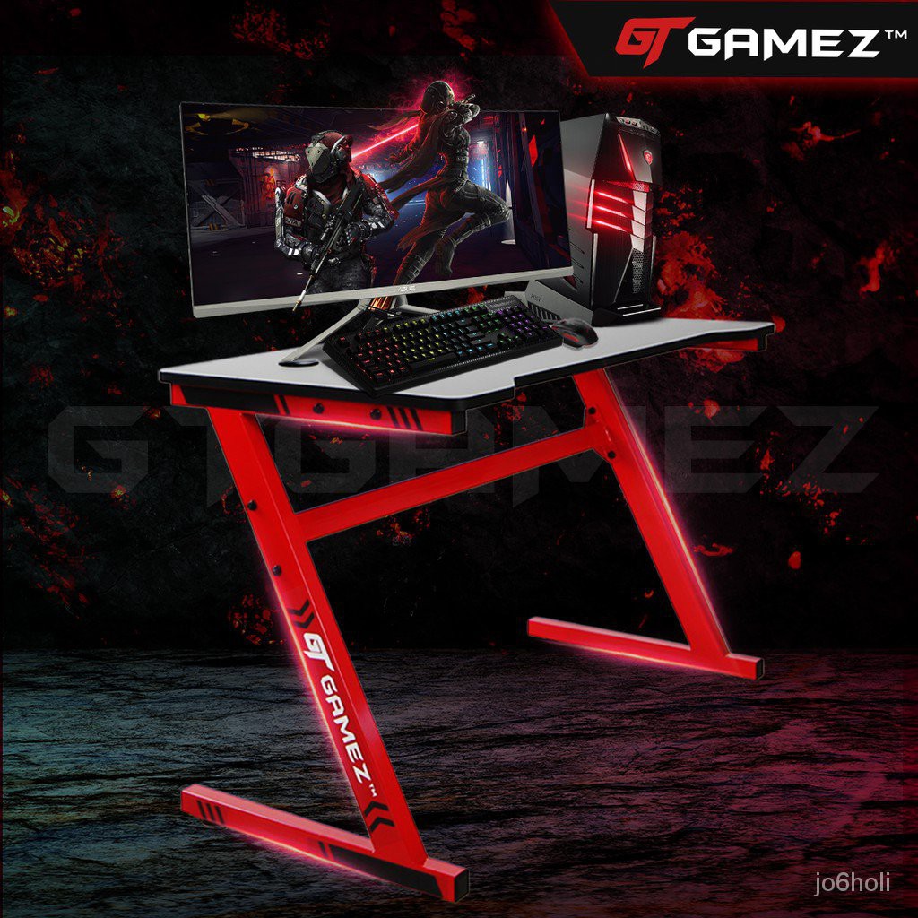 (Thicker & Stable) GTGAMEZ 4FT Z Series Gaming Table / Meja Gaming ...