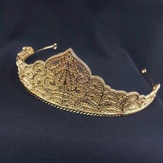 TIARA PUTERI PAHANG CROWN KLASIK PENGANTIN MELAYU TRADISIONAL GOLD ...