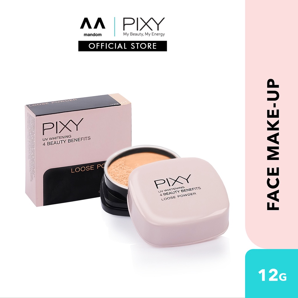 PIXY UV Whitening Loose Powder 12g (face makeup, face powder,loose ...