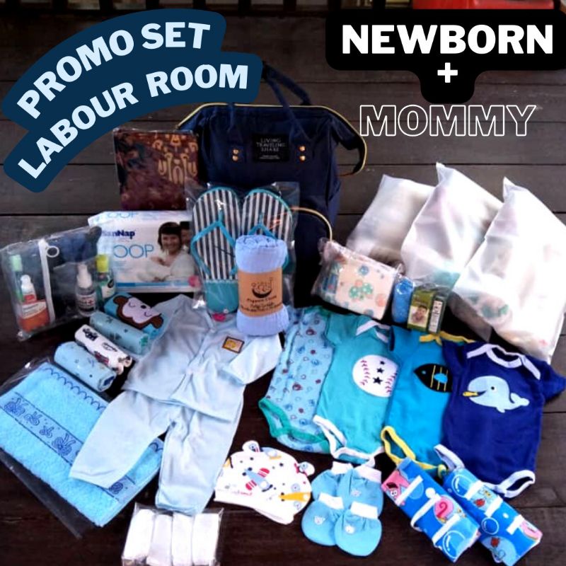 🔥BEST SELLING🔥 Set Labour Room/Newborn lengkap untuk BABY & MOMMY ...