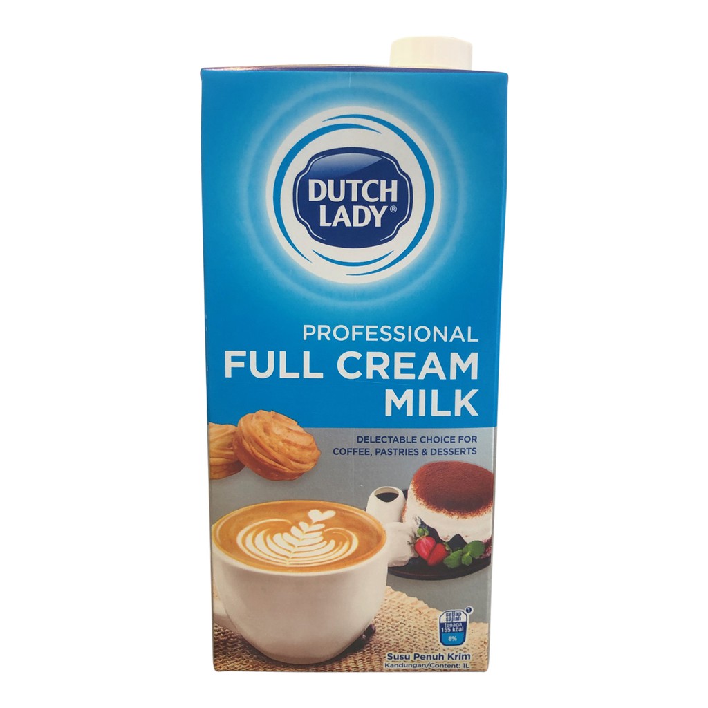 [Ready Stock] Dutch Lady UHT ( Professional Full Cream Milk ) 1L ...
