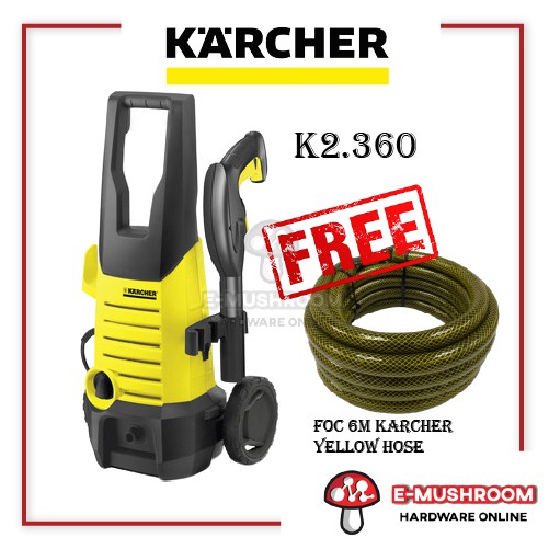 Karcher K2.360 High Pressure Washer (120 Bar) | Water Jet High Pressure | Waterjet | High ...