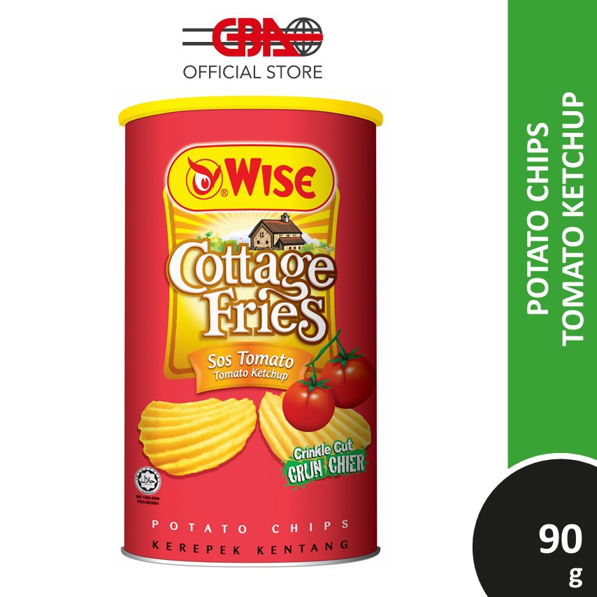 Wise Cottage Fries Potato 90g - Tomato Ketchup | Shopee Malaysia