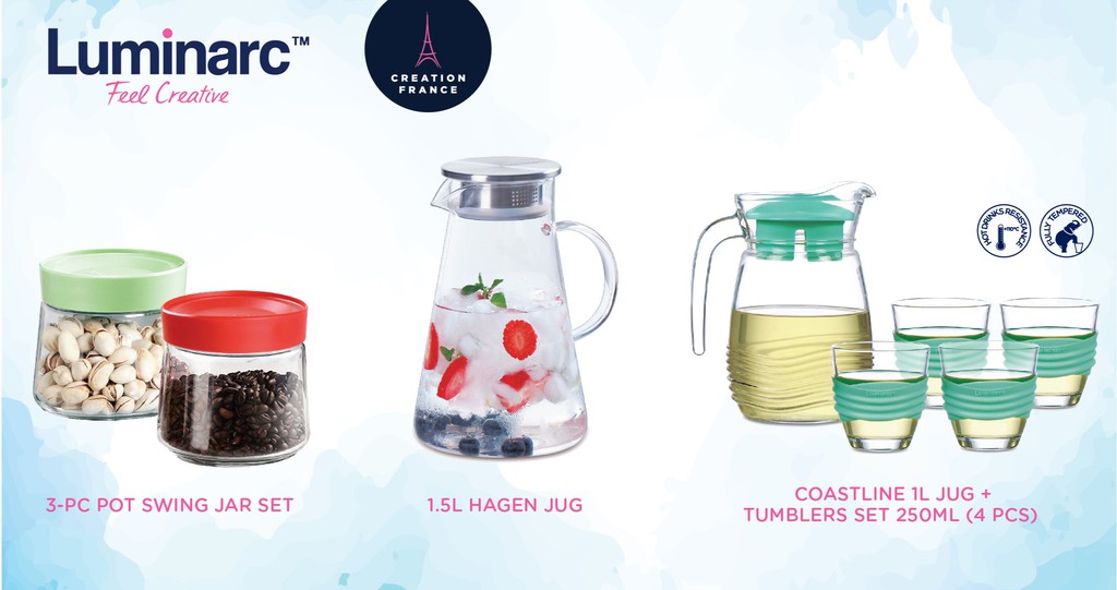 Luminarc Official Store Online, December 2022 | Shopee Malaysia