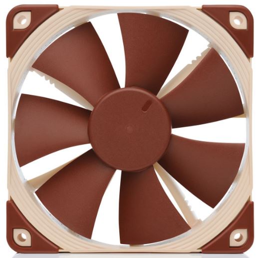 NOCTUA 120mm fan NF-F12 / PWM / 5V / chromax / for coolers and ...