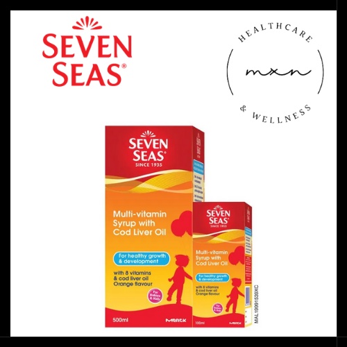 Seven Seas Multivitamin Syrup with Cod Liver Oil 500ml + 100ml | Shopee ...