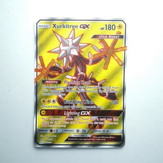 Pokemon Tcg Xurkitree GX - 142/156 - Full Art Ultra Rare | Shopee Malaysia
