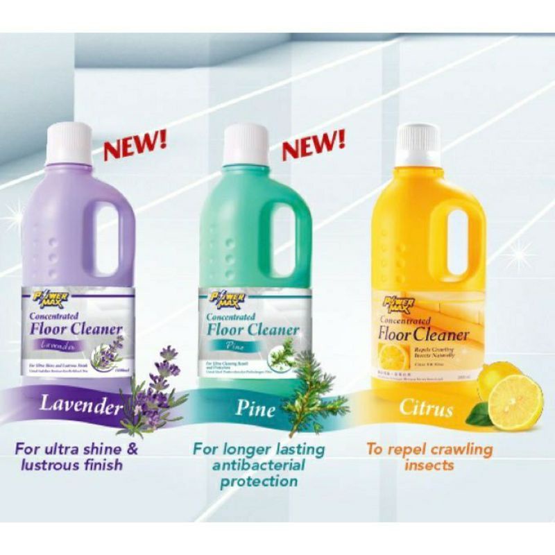 Cosway Powermax Concentrated Floor Cleaner - Lavender/Pine/Citrus Fresh ...