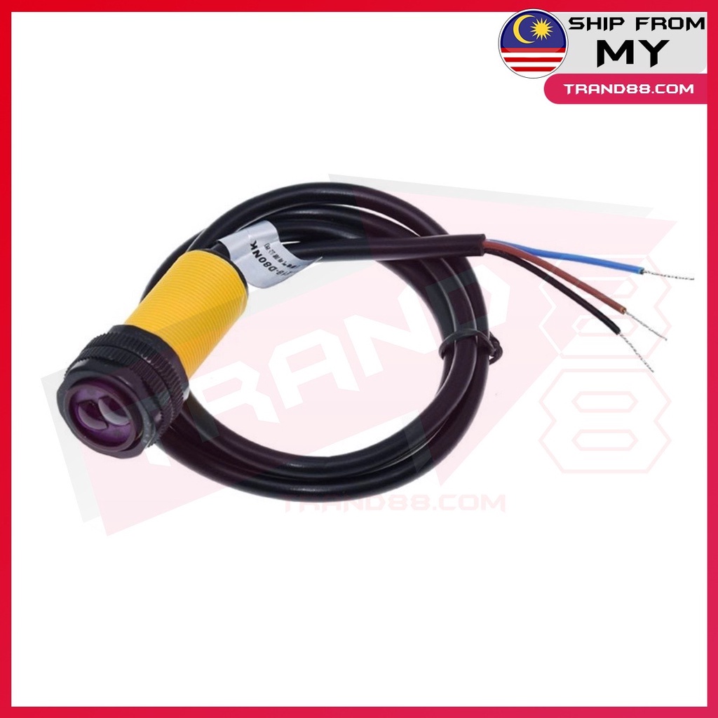 E18-D80NK infrared photoelectric switch diffuse reflection obstacle ...