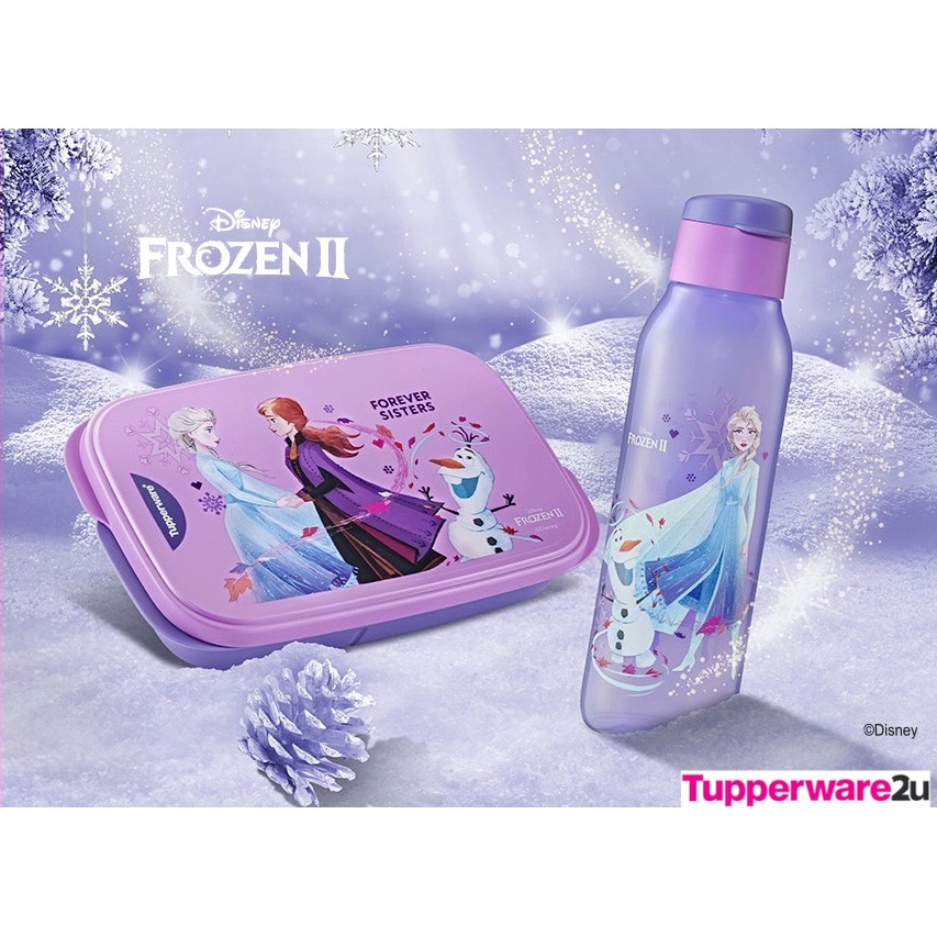 (New) Tupperware Disney Frozen Collectable Set | Shopee Malaysia
