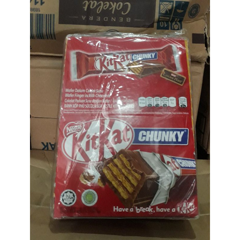 Kitkat Chunky 24x38g | Shopee Malaysia