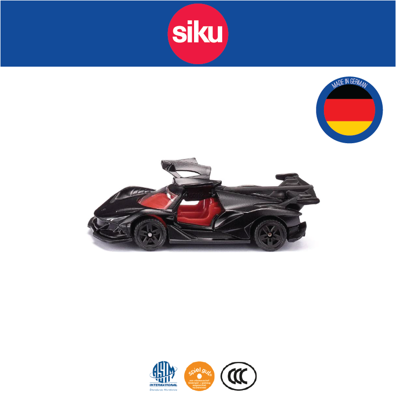 Siku 1527 Apollo iE Die Cast Vehicle in Blister Pack | Shopee Malaysia