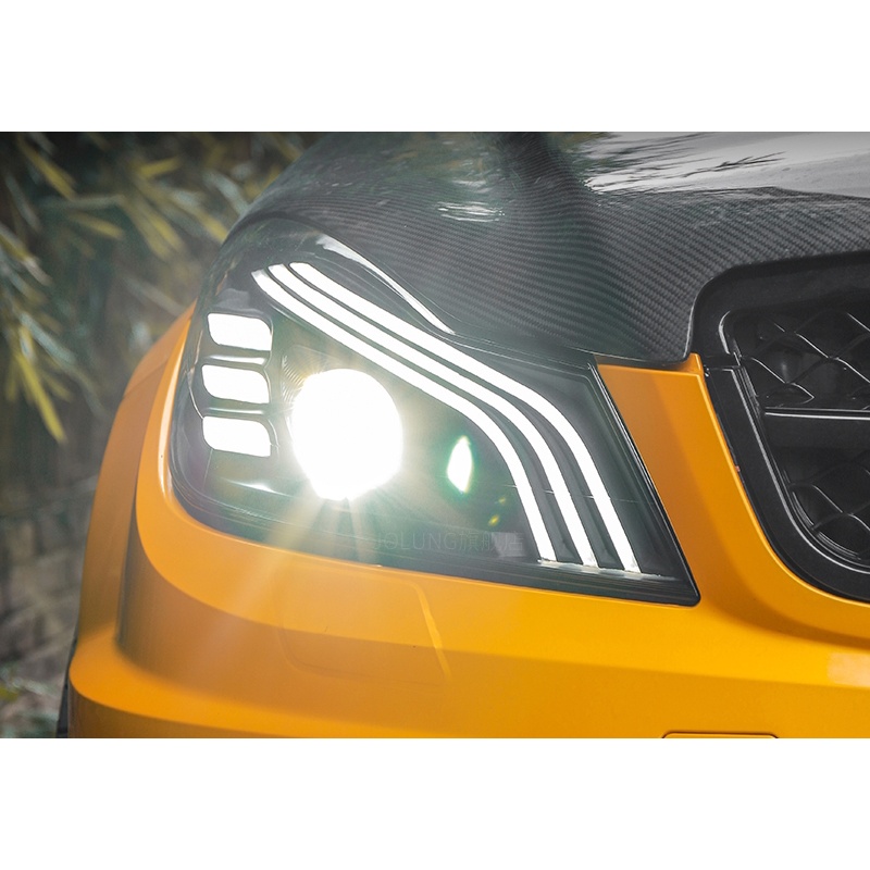W204 NEW FACELIFT DRL STYLED HEADLIGHT | Shopee Malaysia