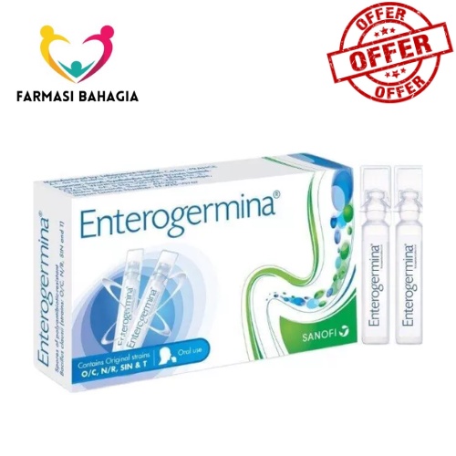 ENTEROGERMINA LIQUID PROBIOTIC (5ML X 20 VIALS) | Shopee Malaysia