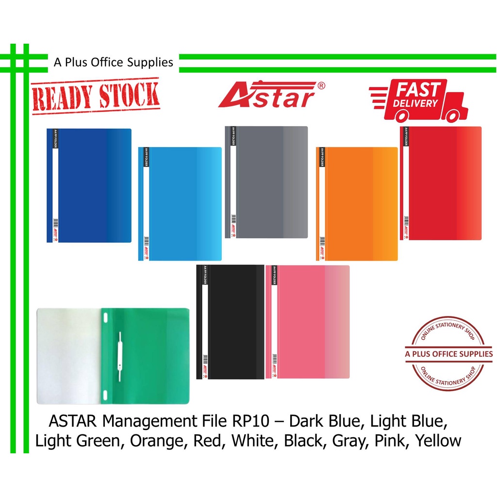 Astar Management File Rp10 Fail Dokumen Multiple Colour Shopee Malaysia