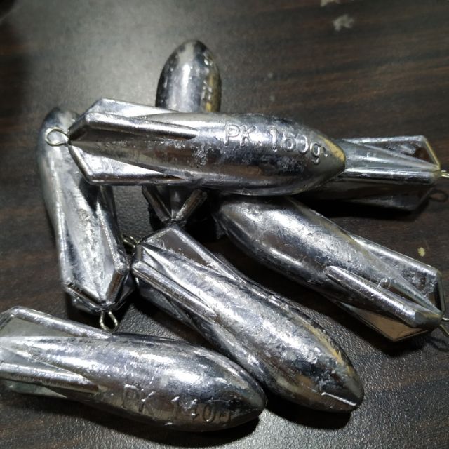 Batu Ladung Pancing Pantai 130G-160G / Fishing Lead Sinker 304 with ...